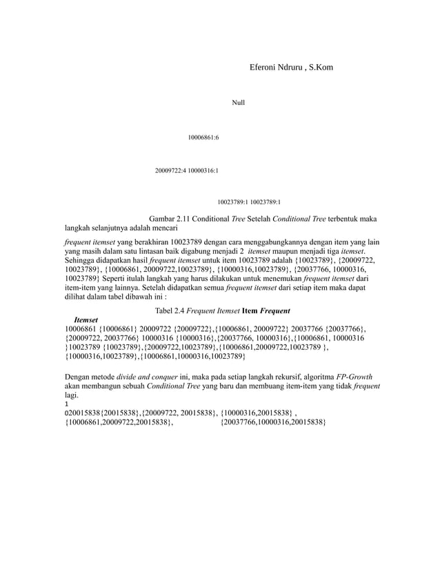 Implementasi metode fp-growth_dengan_apl | DOC