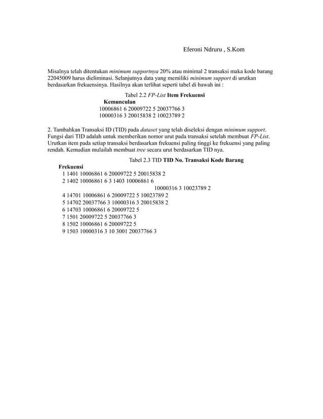 Implementasi metode fp-growth_dengan_apl | DOC