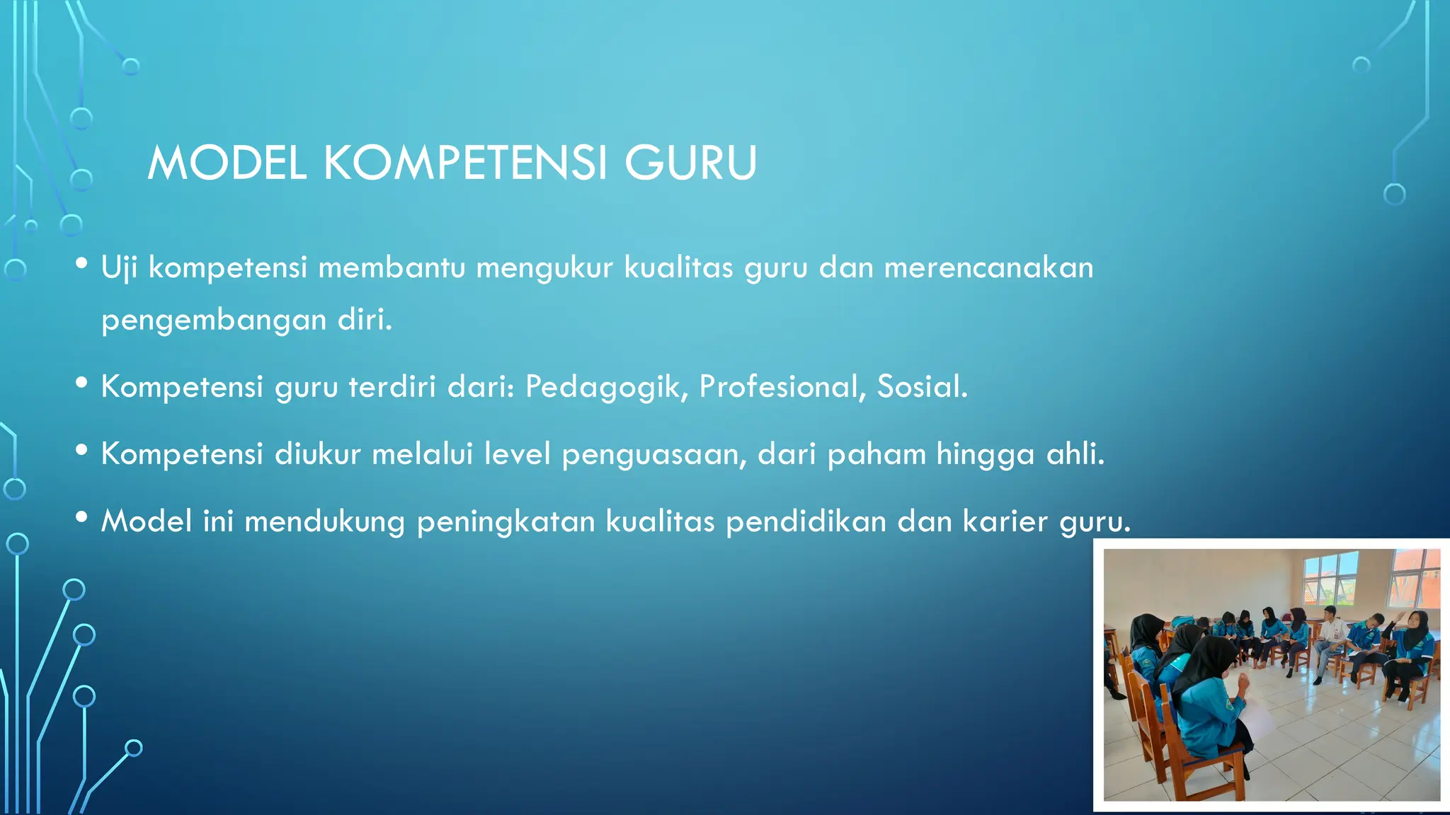 Implementasi Model Kompetensi Guru Sekolah | PPTX