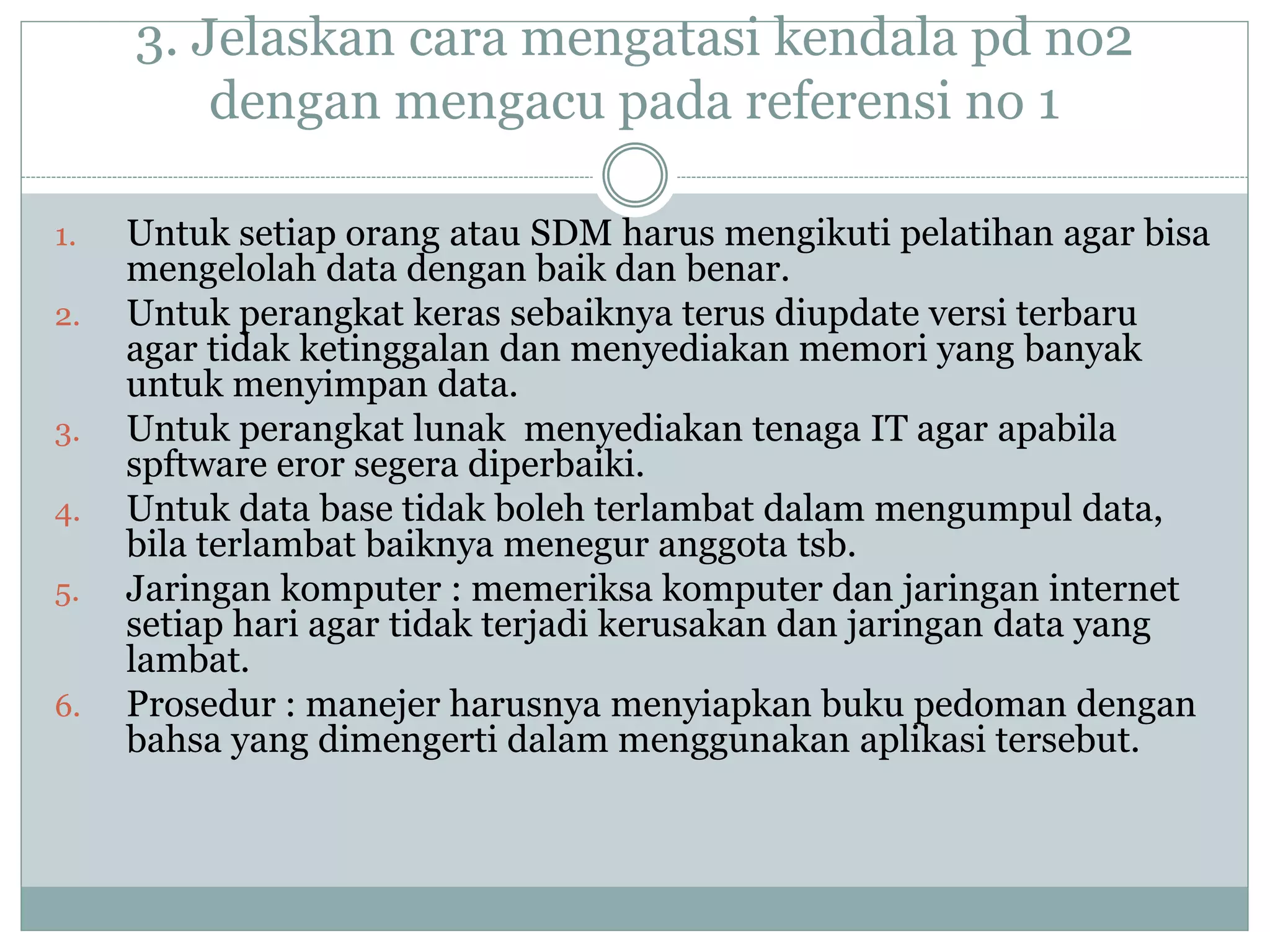 Implementasi, monitoring dan evaluasi sim rs | PPTX