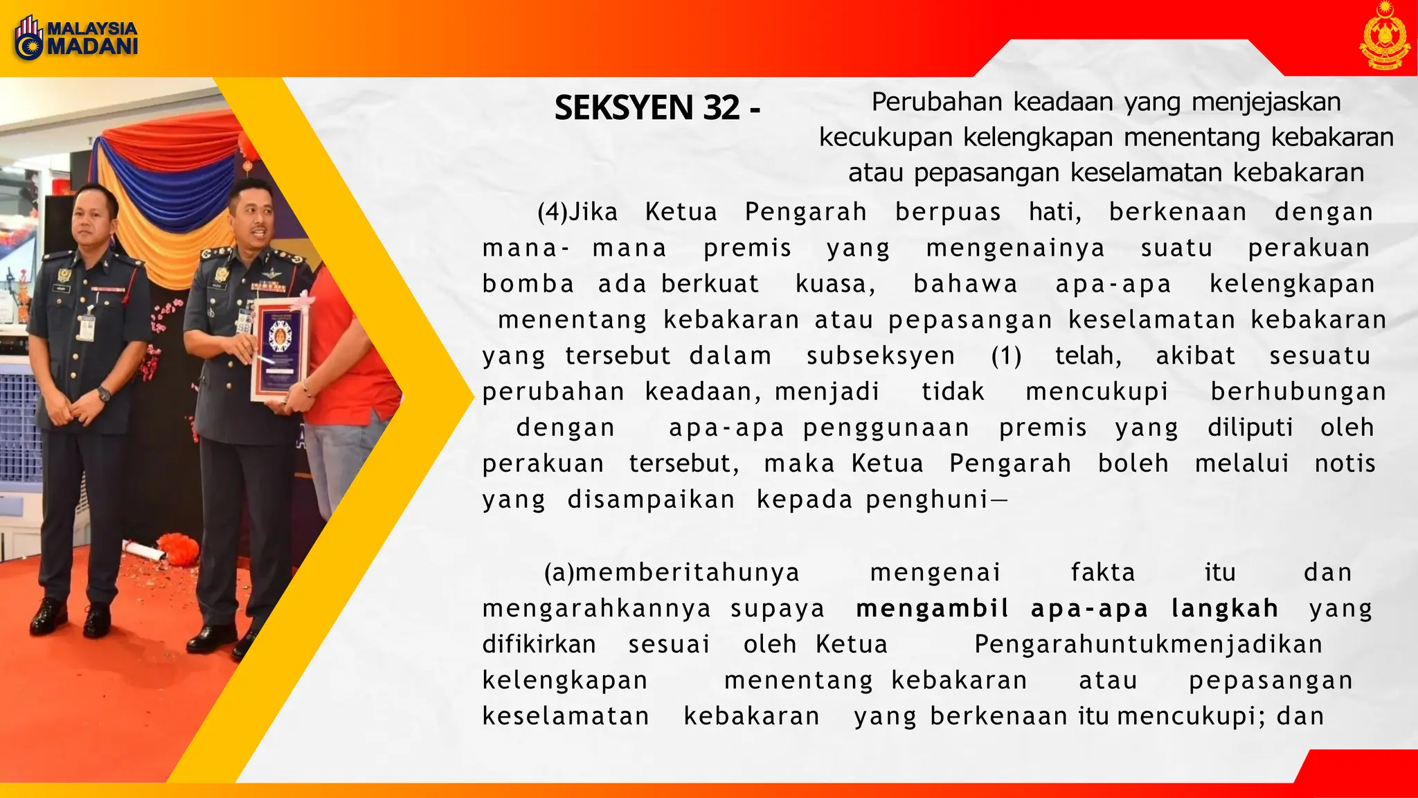 IMPLEMENTASI PENGUATKUASAAN PERAKUAN BOMBA Slide Seminar.pptx