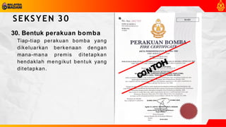 IMPLEMENTASI PENGUATKUASAAN PERAKUAN BOMBA Slide Seminar.pptx