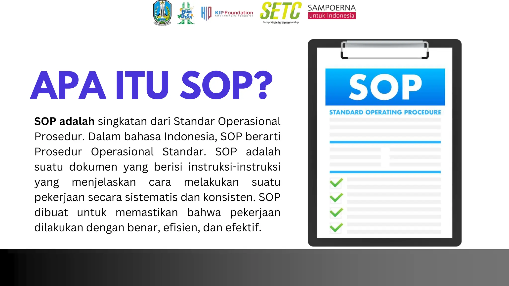 IMPLEMENTASI PENYUSUNAN SOP DESA WISATA.pptx
