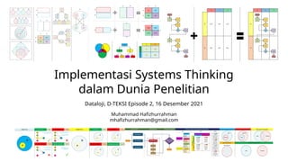 Implementasi Systems Thinking dalam Dunia Penelitian | PPTX