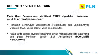 implemntasi TKDN PLN 12eewfbffbeufbdufbdsfb | PPT