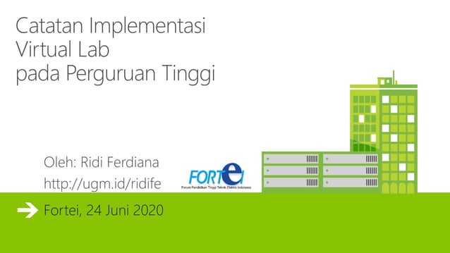 Implementasi virtual labs | PDF