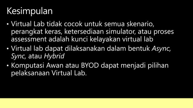 Implementasi virtual labs | PDF