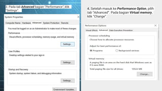 Implementasi virtual memory | PPTX