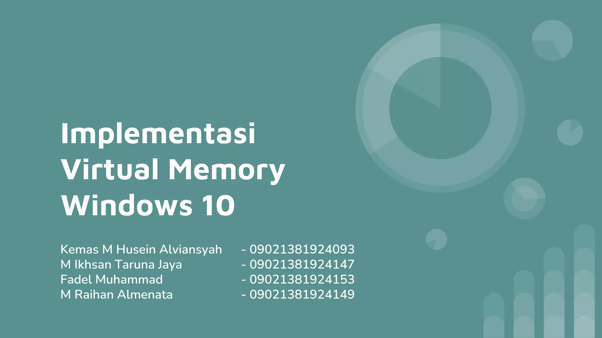 Implementasi virtual memory windows 10 | PPT