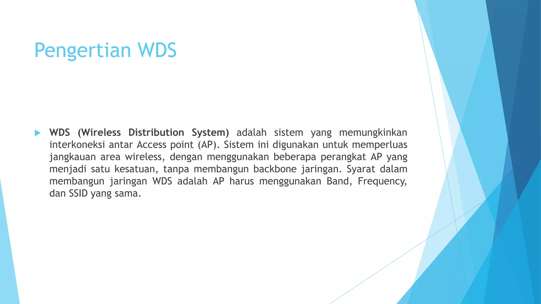Implementasi wds di mikrotik | PPT