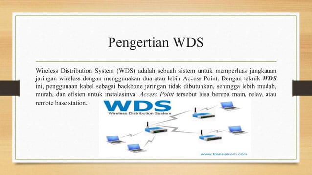 Implementasi wds pada mikrotik | PPTX