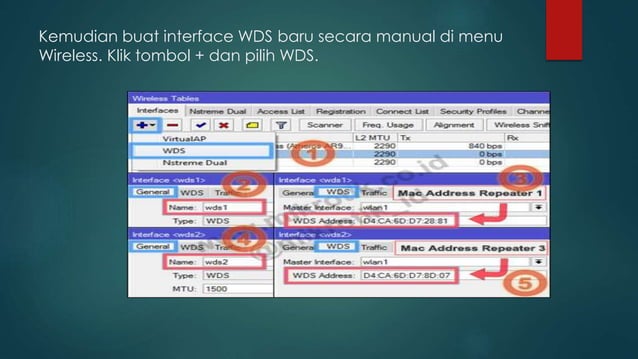 Implementasi wds pada mikrotik | PPT