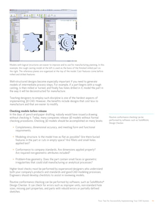 Four Tips For Successfully Implementing Your CAD System | PDF