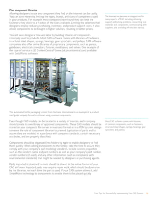 Four Tips For Successfully Implementing Your CAD System | PDF