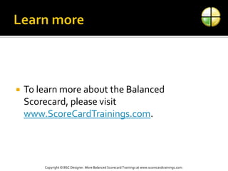 Balanced Scorecard Implementation | PPTX