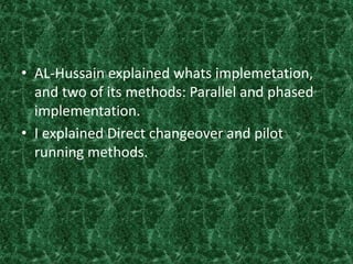 Implementation | PPT