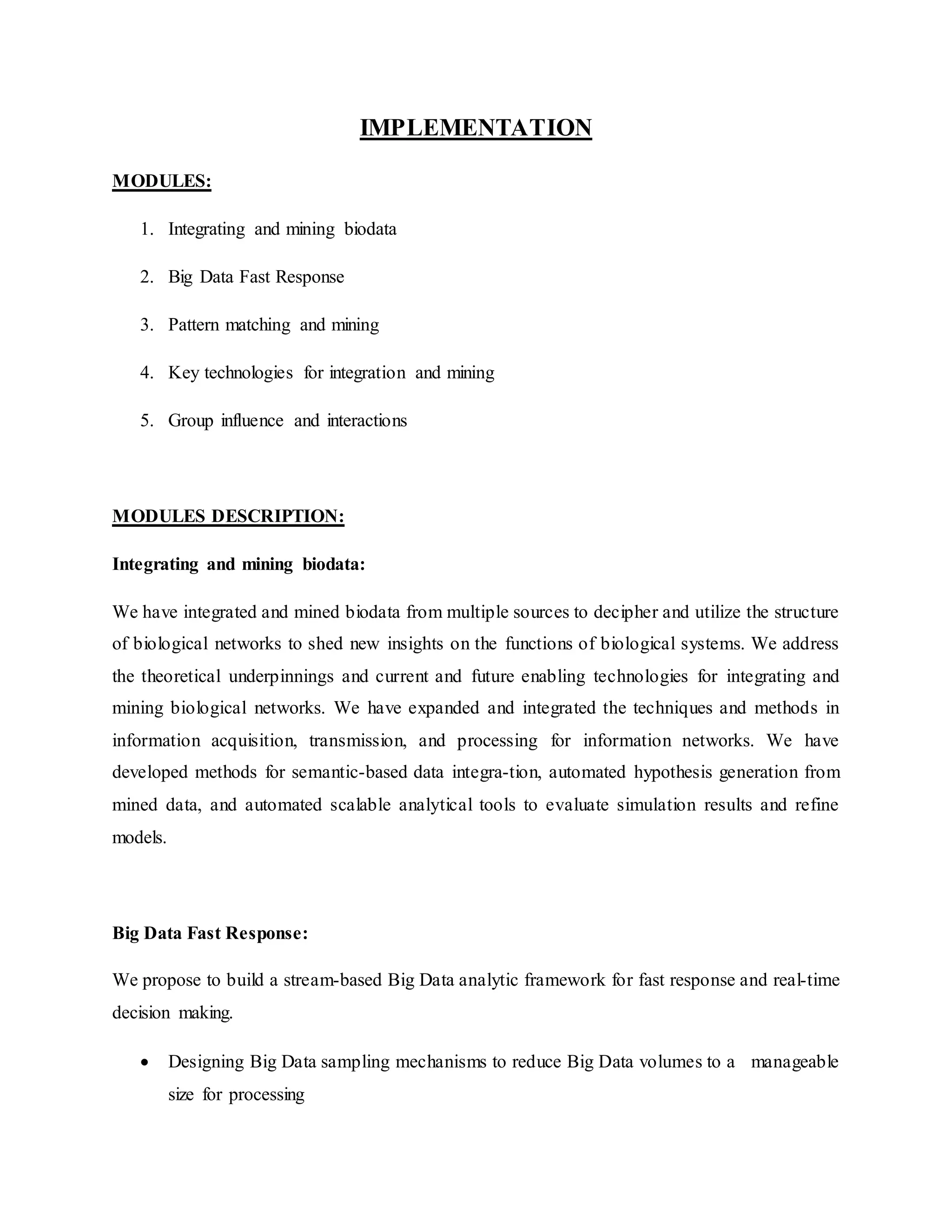 Implementation | DOCX