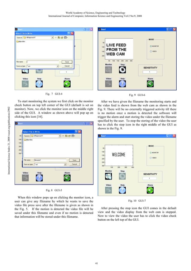 Implementation Of A Motion Detection System Pdf