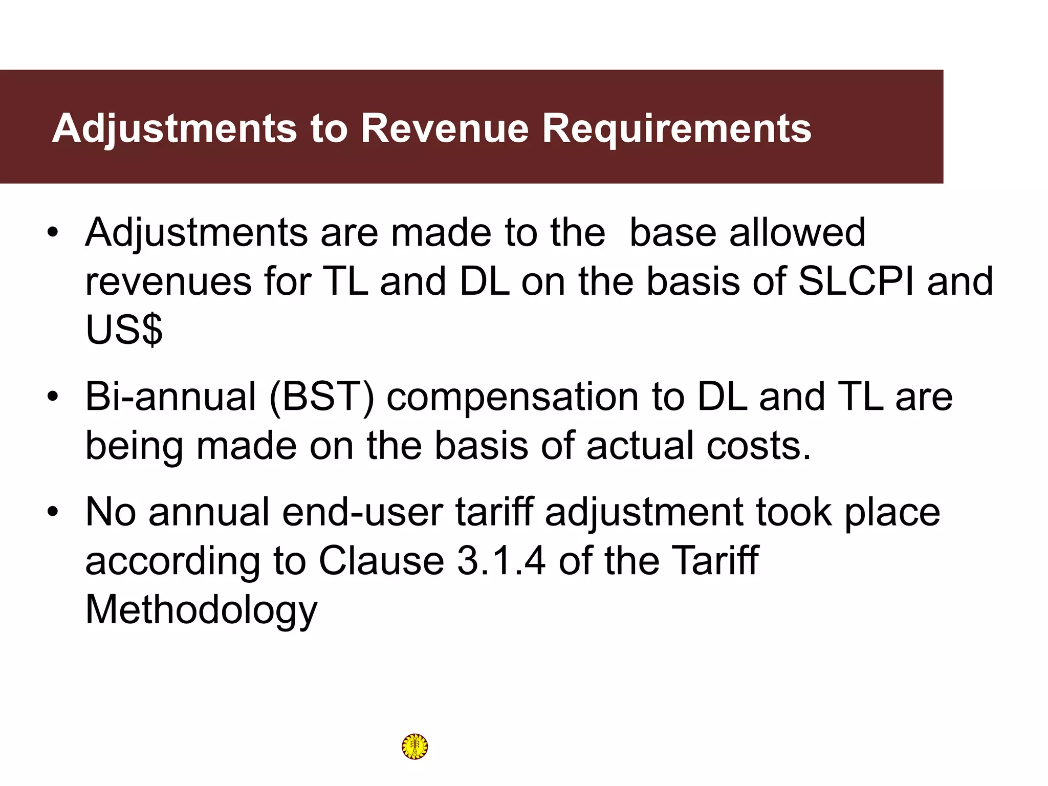Implementation of Electricity Tariff Methodology in Sri Lanka | PDF