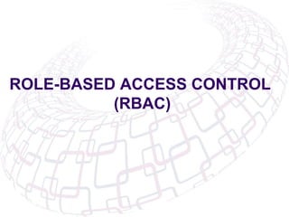 Implementation of RBAC and Data Classification onto a Mainframe system (v1.5) | PPT