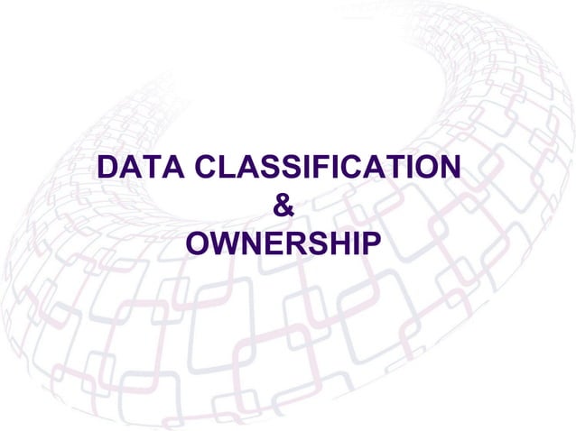 Implementation of RBAC and Data Classification onto a Mainframe system (v1.5) | PPT