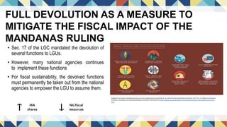 Implementation of-the-supreme-court-decision-in-the-mandanas-case | PPTX