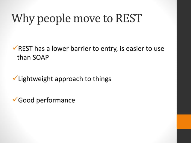 Implementation advantages of rest | PPTX | Internet | Computing
