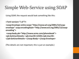 Implementation advantages of rest | PPTX | Internet | Computing