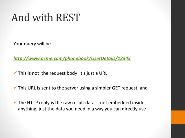 Implementation advantages of rest | PPTX | Internet | Computing