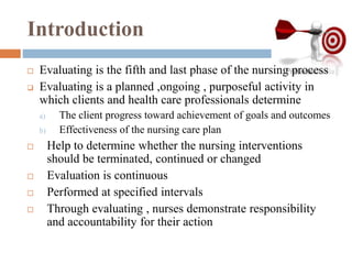nursing process:Implementation and evaluation | PPTX