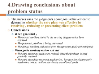 nursing process:Implementation and evaluation | PPTX