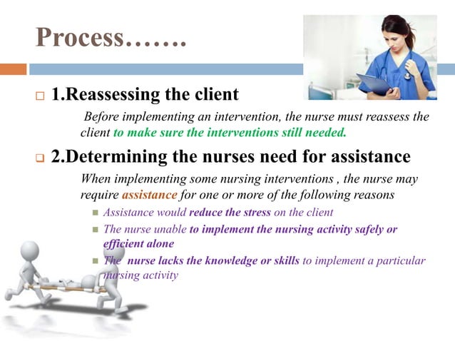 nursing process:Implementation and evaluation | PPTX