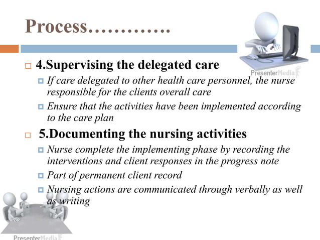 nursing process:Implementation and evaluation | PPTX