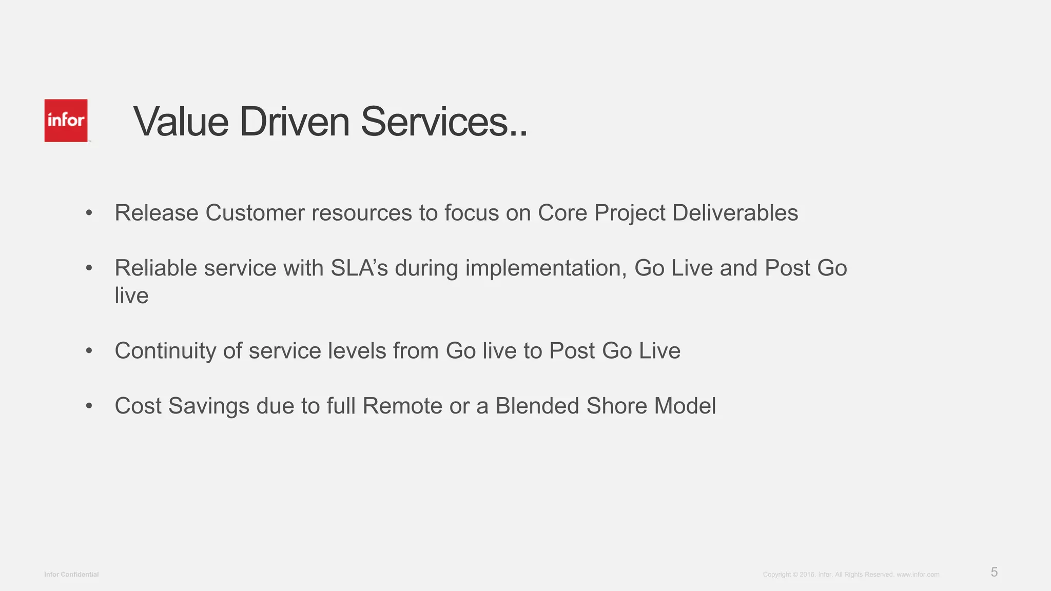 Implementation and Post Go Live Managed Services | PPTX | Computer Software and Applications ...