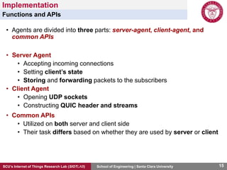 Implementation ans analysis_of_quic_for_mqtt | PPT