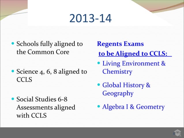 Implementation & Assessment Timeline for the Common Core | PPT