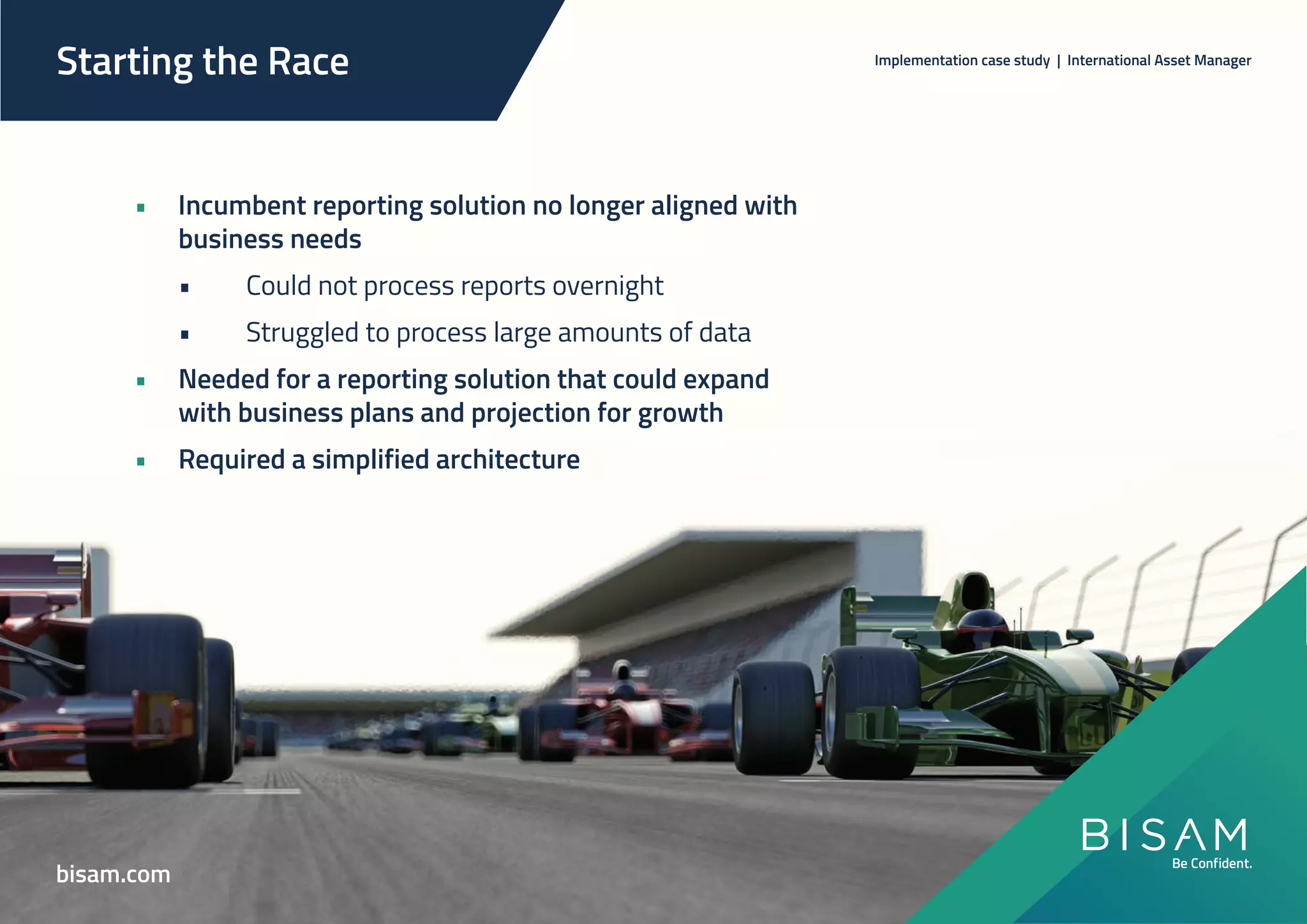 BISAM Implementation Case Study - International AM Firm | PPT