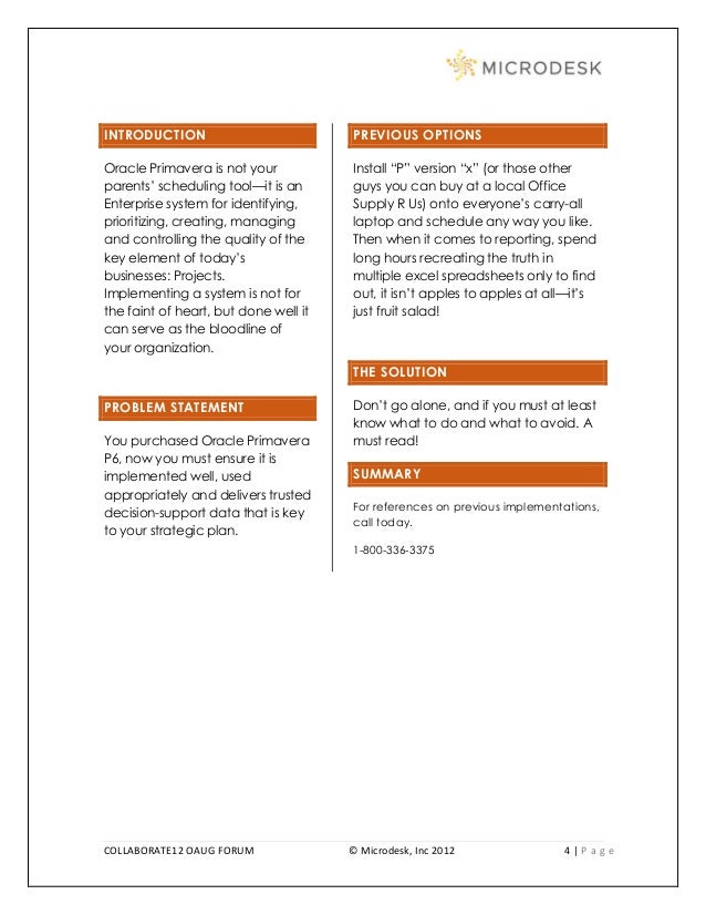Implementation demystification 10 keys to a successful p6 implement…
