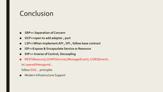 Implementation domain driven design - ch04 architecture | PPT