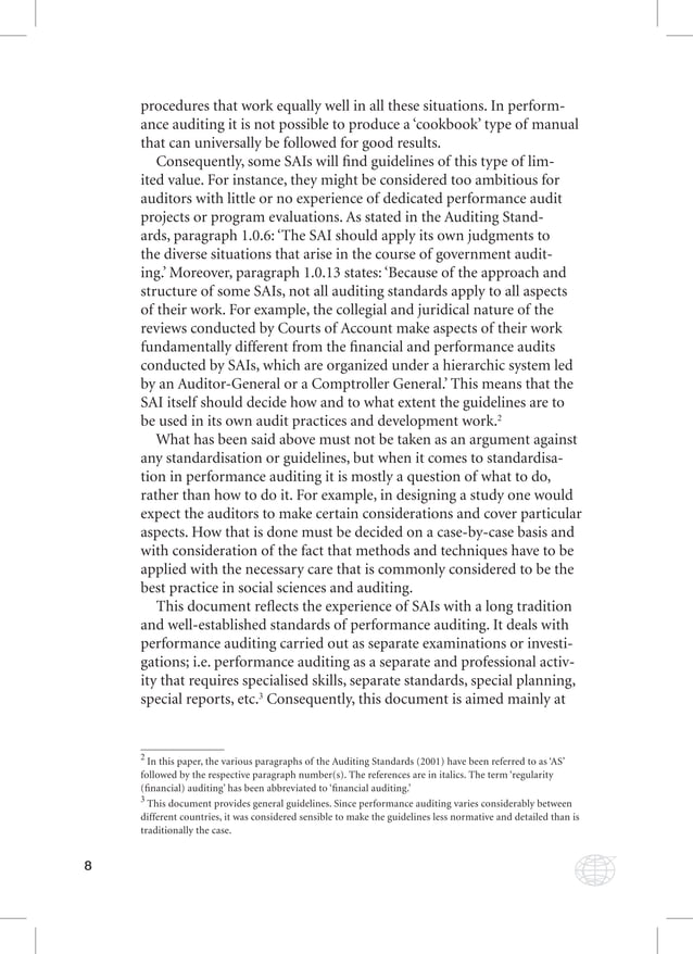 Implementation for performance auditing | PDF | Business Accounting & Finance | Business