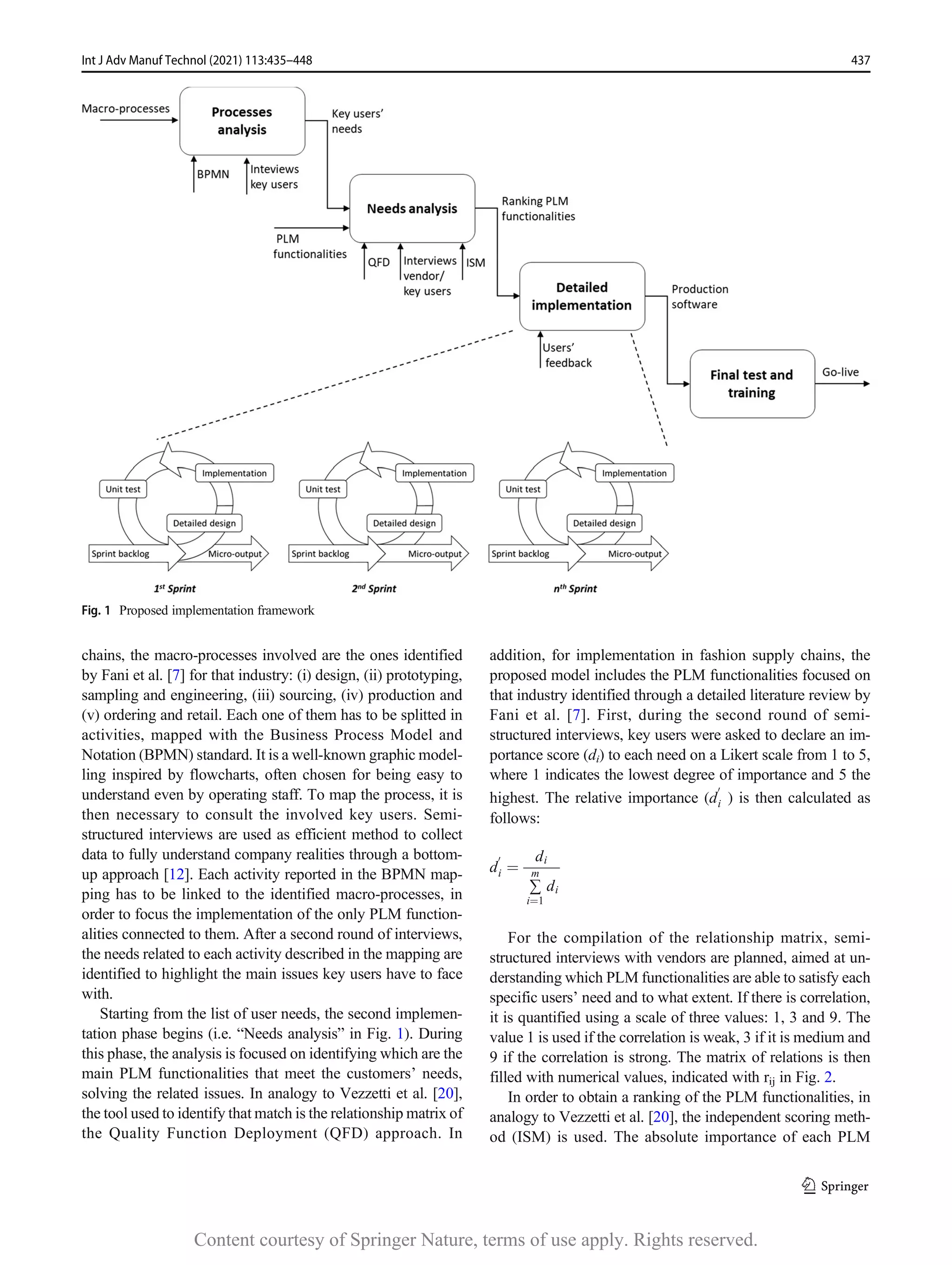 Implementation framework for_plm_a_case_study_in_t | PDF | Business | Business and Finance