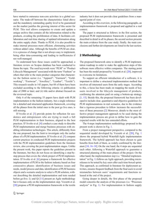 Implementation framework for_plm_a_case_study_in_t | PDF