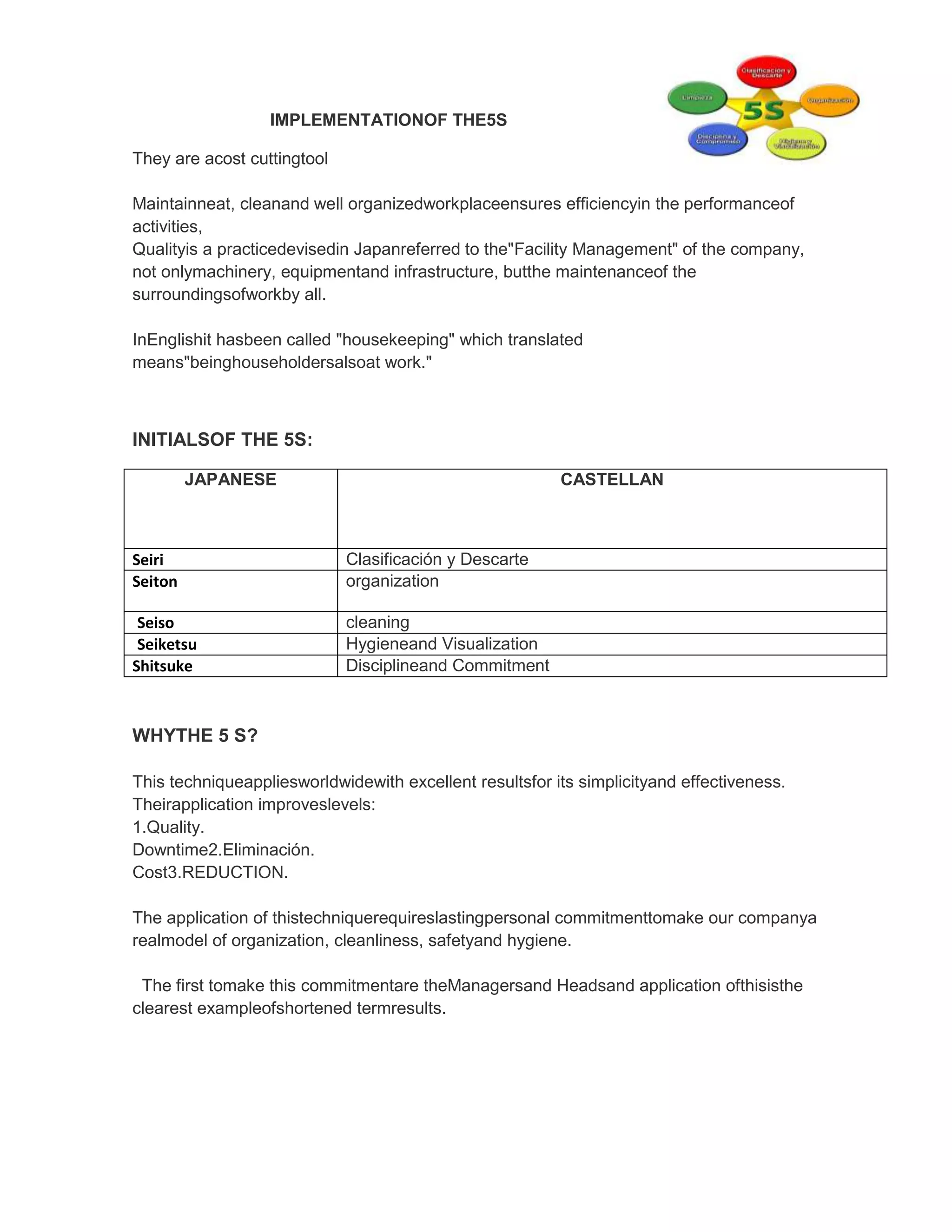 Implementation ii | DOCX