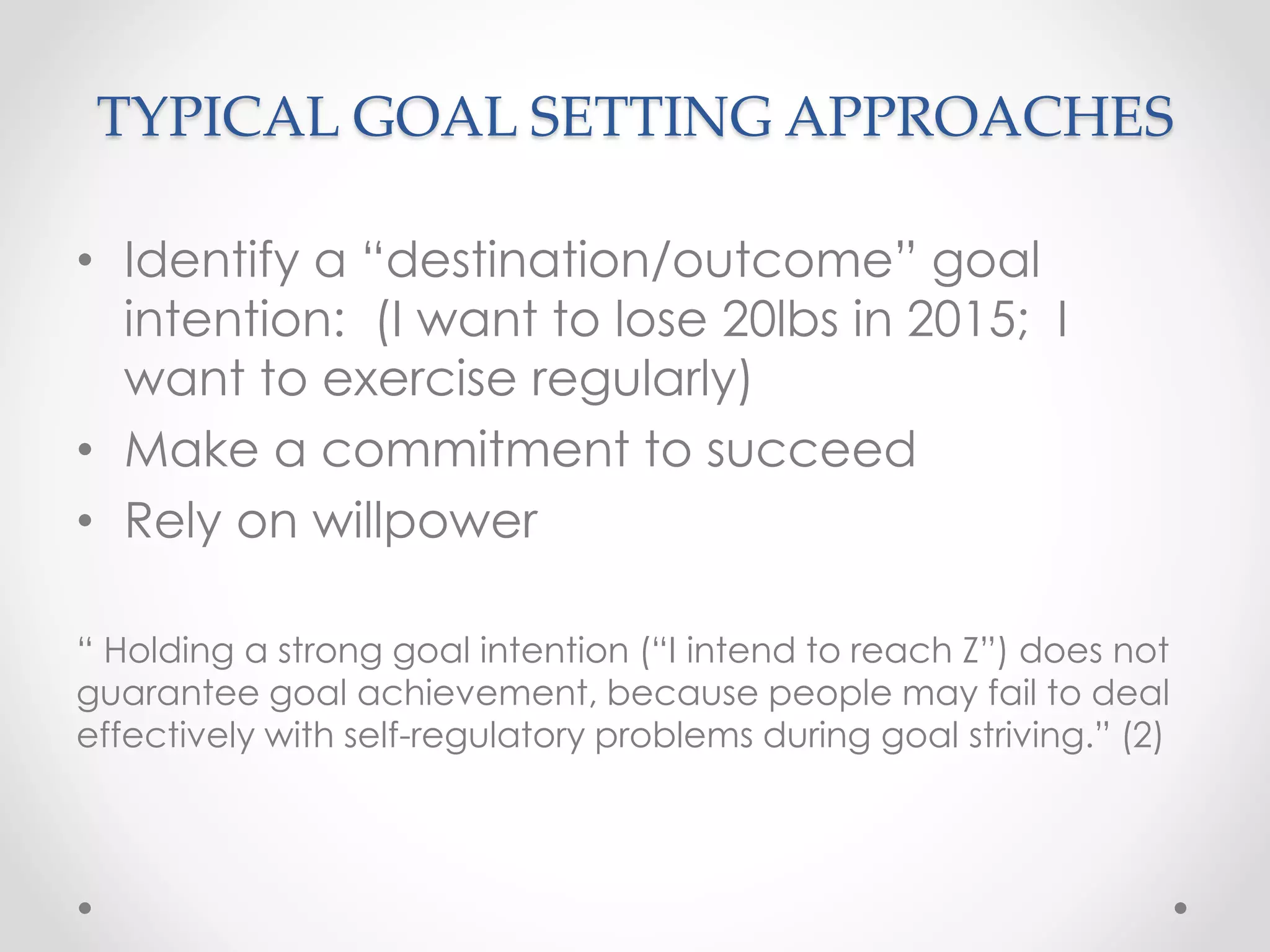 Implementation intentions | PPTX