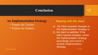 Implementation & management of instruction | PPTX