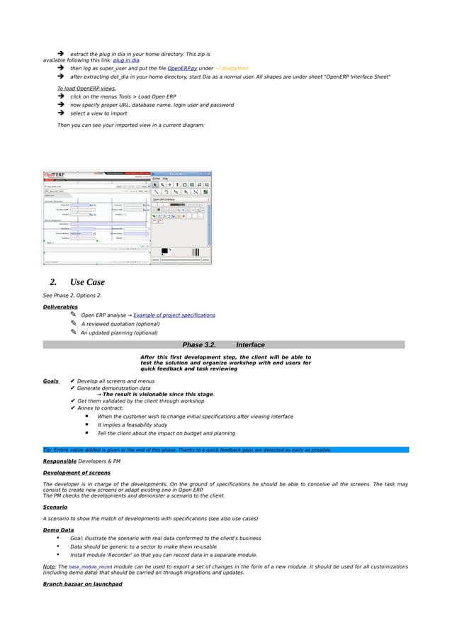 OpenERP Implementation Memento | PDF