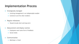 Implementation methods of continuous improvement | PDF
