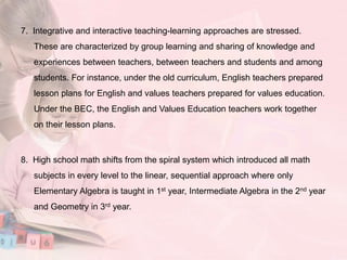 Implementation of 2002 bec | PPTX