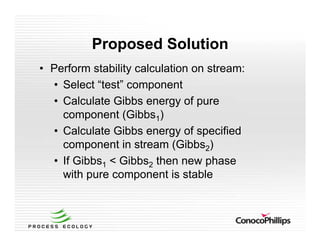 Implementation of a 4 phase flash in HYSYS | PPT