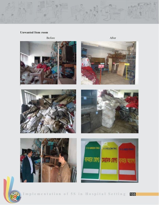 Implementation of 5s in hospital setting - Benchmarking